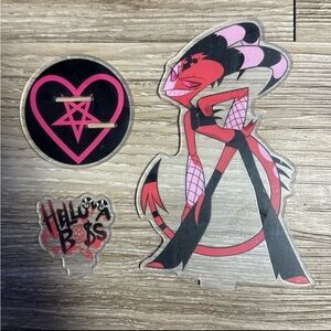 Hot Topic | Wall Decor | Hazbin Hotel Helluva Boss Blitzo Anime Acrylic ...